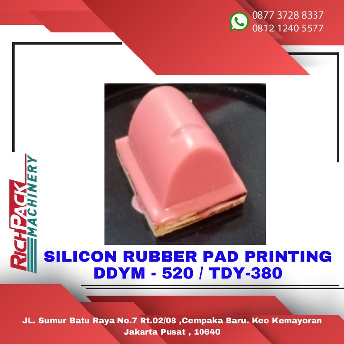Jual SPAREPART SILICON RUBBER MESIN PAD PRINTING DDYM-520 -TDY-380 ...