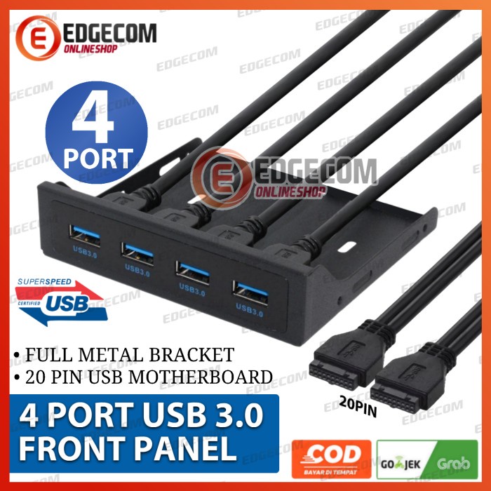 Jual Port Front Panel Usb 3.0 4 Port | Shopee Indonesia