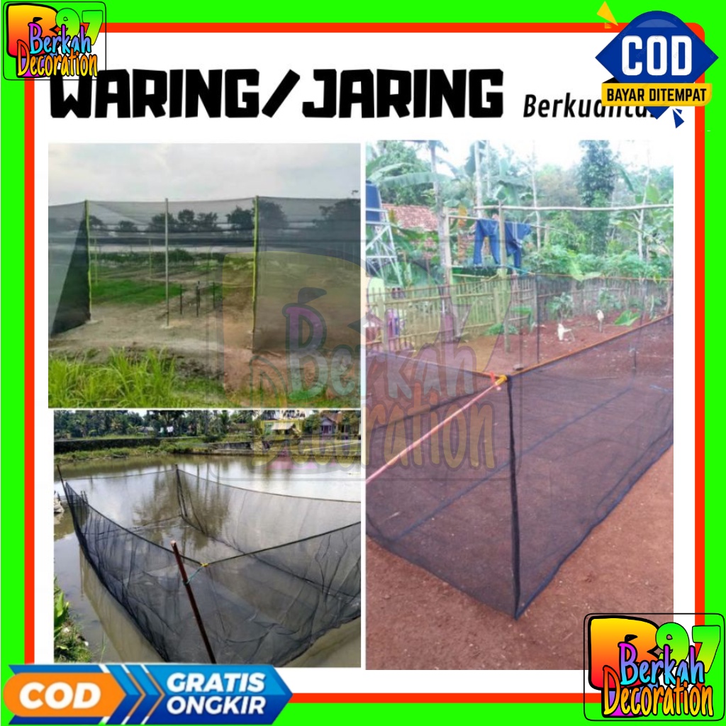 Jual Waring, Jaring pagar ayam, jaring kandang, jaring tanaman, jaring kebun, Cap JANGKAR MAS ...