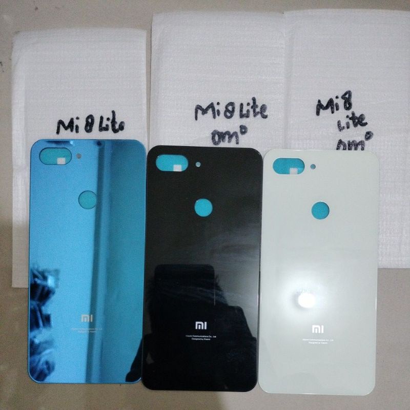 Jual back door xiaomi tutup blakang xiaomi mi8 lite/mi 8 lite/mi8lite ...