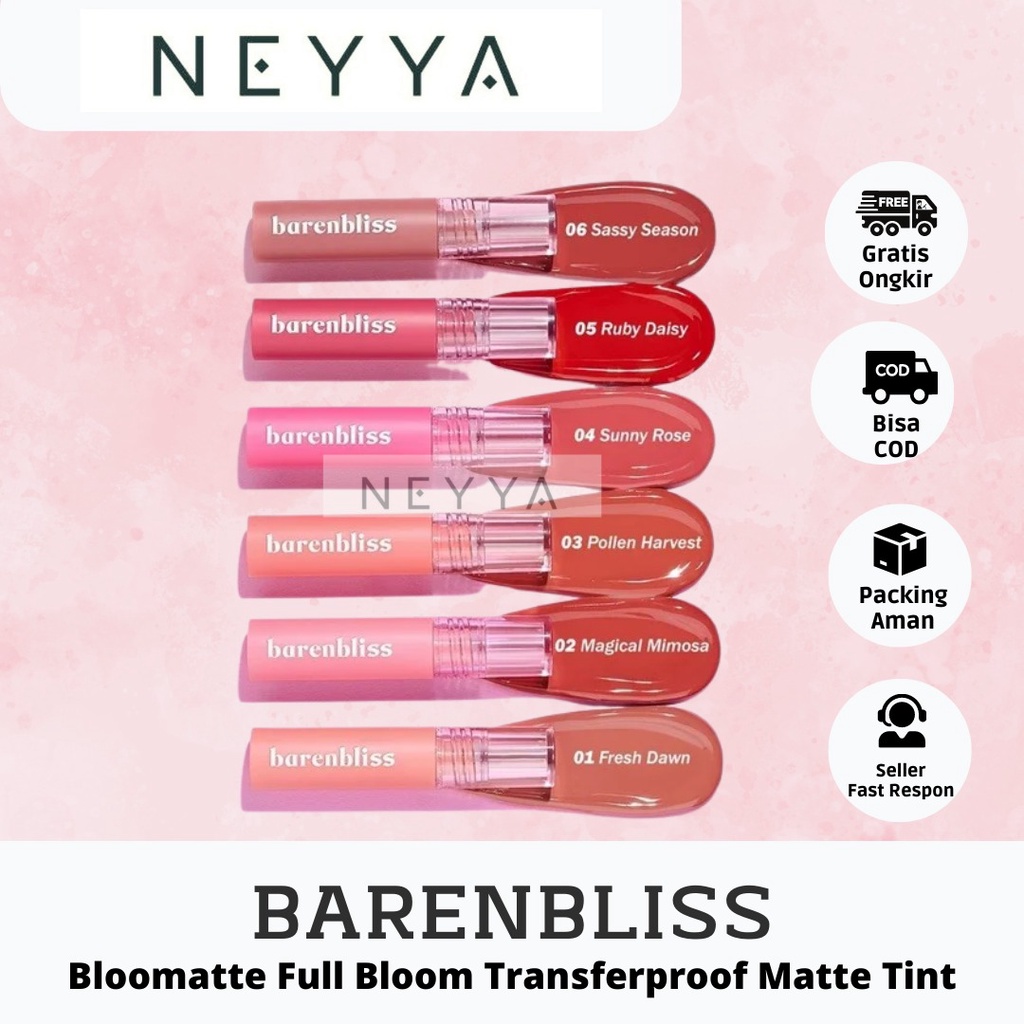 Jual NEYYA BNB Barenbliss Korean Bloomatte Full Bloom Transferproof ...