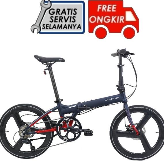 Jual Sepeda Lipat - Sepeda Dahon Ion Denver 20 Inci Velg Carbon ...