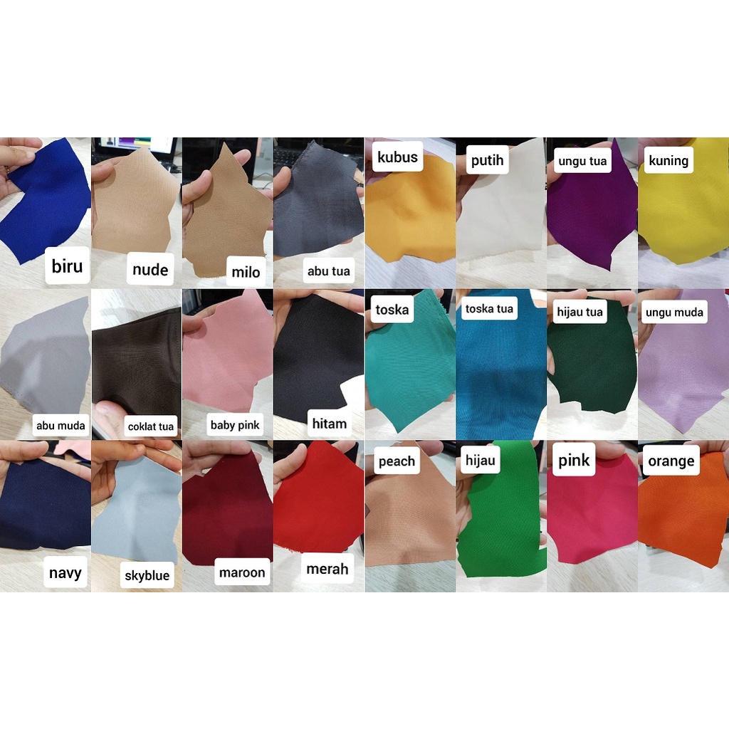 Jual Kain Scuba Premium High Quality Tebal Berkualitas Kain Stretch ...