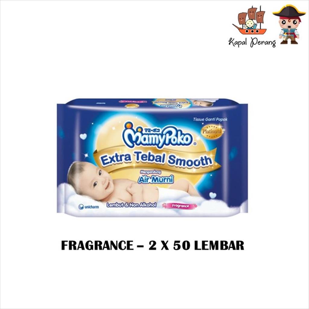 Jual Mamypoko Tissue Extra Tebal 50 +50s Fragrance | Shopee Indonesia