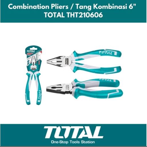 Jual Tang Kombinasi TOTAL THT210606 6 Inch Tank Catut Serbaguna Gagang ...