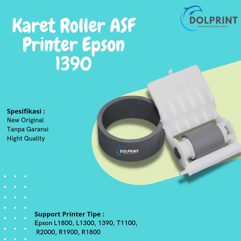 Jual Karet Roller ASF Printer Epson 1390 R1390 T1100 R2000 L1300 L1800 ...