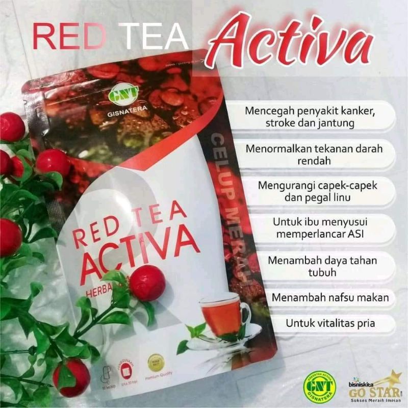 Jual Read Tea Activa 60 gr | Shopee Indonesia