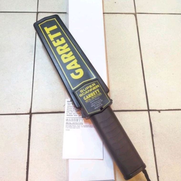 Jual Garred Metal Detektor Super Scaener Original | Shopee Indonesia