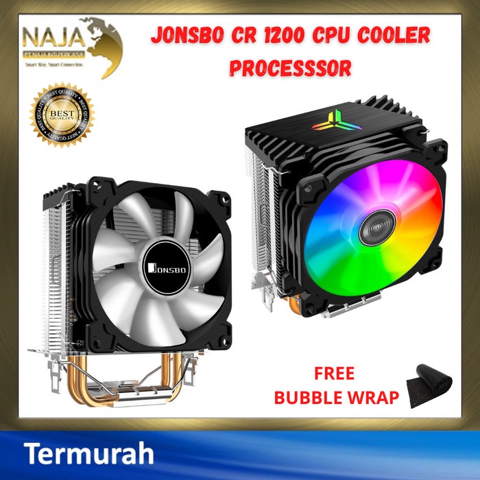 Jual Cooler Jonsbo Cr1200 Cpu Fan Cooler Hsf Rgb Processor Cr 1200 Fan ...