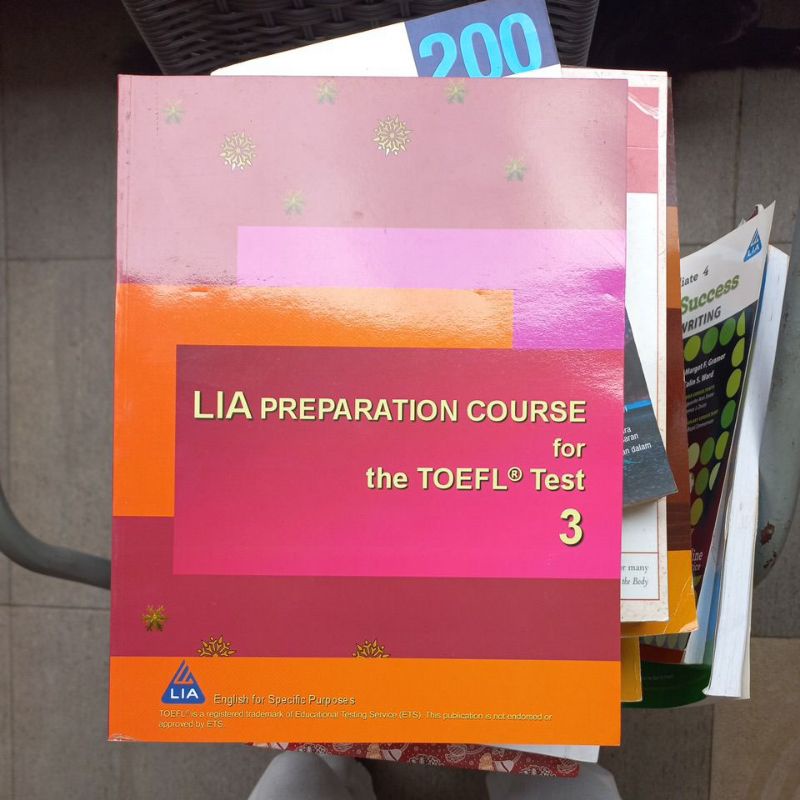 Jual LIA PREPARATION COURSE for the TOEFL Test 1-4 Original | Shopee ...