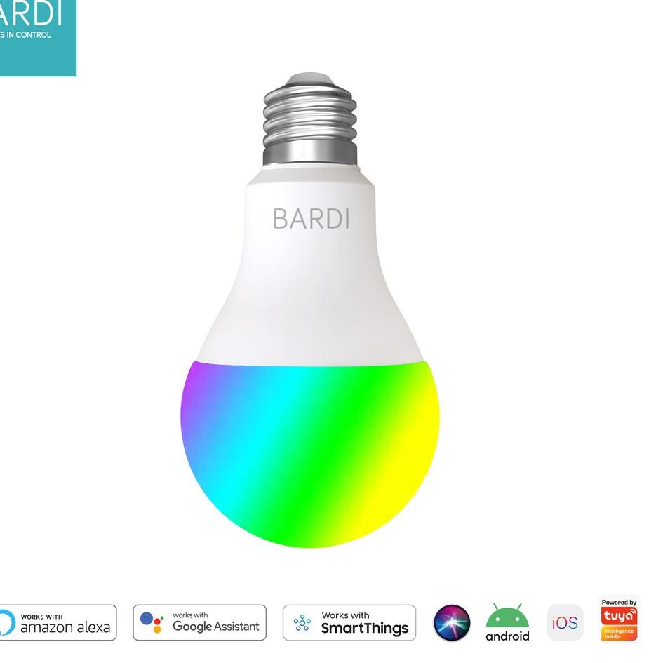 Jual Super Sale BARDI Smart LIGHT BULB RGBWW 12W Wifi Wireless IoT ...
