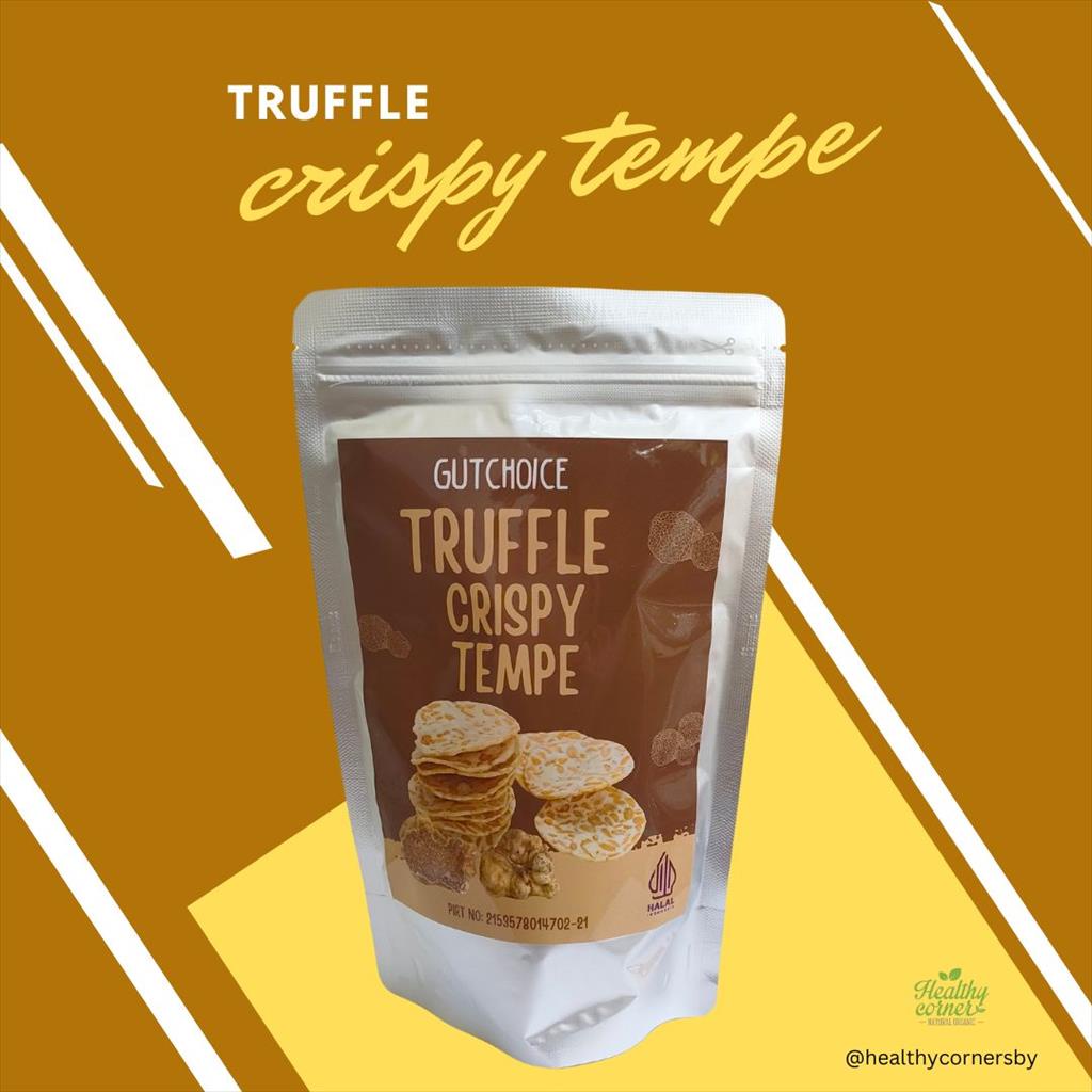 Jual Keripik Tempe Krispi Rasa Jamur Truffle Crispy Tempeh 50g | Shopee ...
