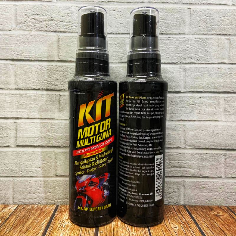 Jual Kit Multiguna 100 ML / Kit semprot body motor & mobil | Shopee ...