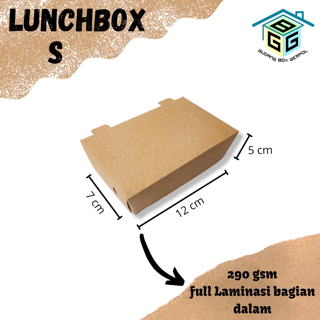 Jual Lunchbox /Dus Nasi /Kotak Nasi Polos S | Shopee Indonesia