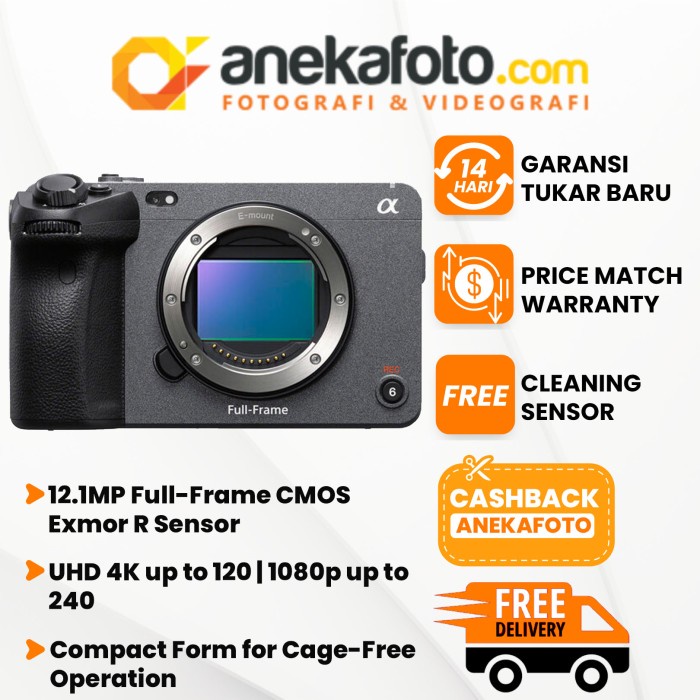 Jual Sony FX3 Full-Frame Body Only Cinema Camera | Shopee Indonesia