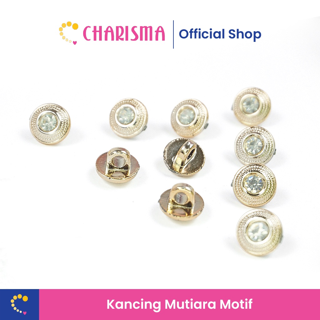 Jual Charisma Kancing Motif Mutiara - Kancing Bulat Mutiara / Harga Per ...