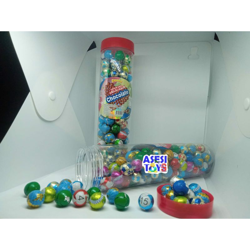 Jual Permen Warung Anak Coklat Bentuk Kelereng 120pcs | Shopee Indonesia