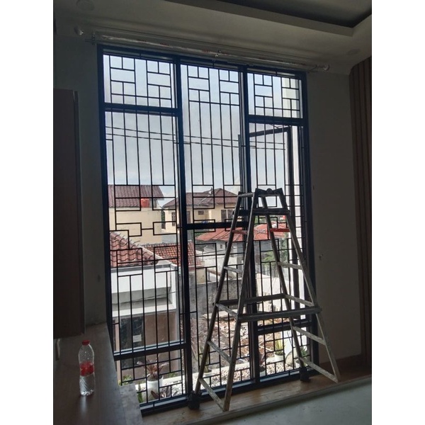 Jual tralis jendela minimalis besi nako 12 full | Shopee Indonesia
