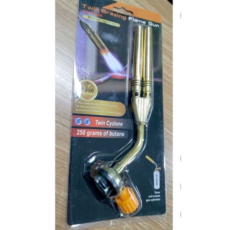 Jual Gas Torch Ganda Kepala Las Torch Double Kuningan Blow Torch Manual ...