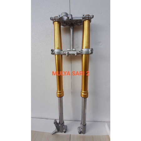 Jual SHOCK DEPAN UPSIDE DOWN USD CRF 150 CC ORIGINAL MEREK SHOWA | Shopee Indonesia