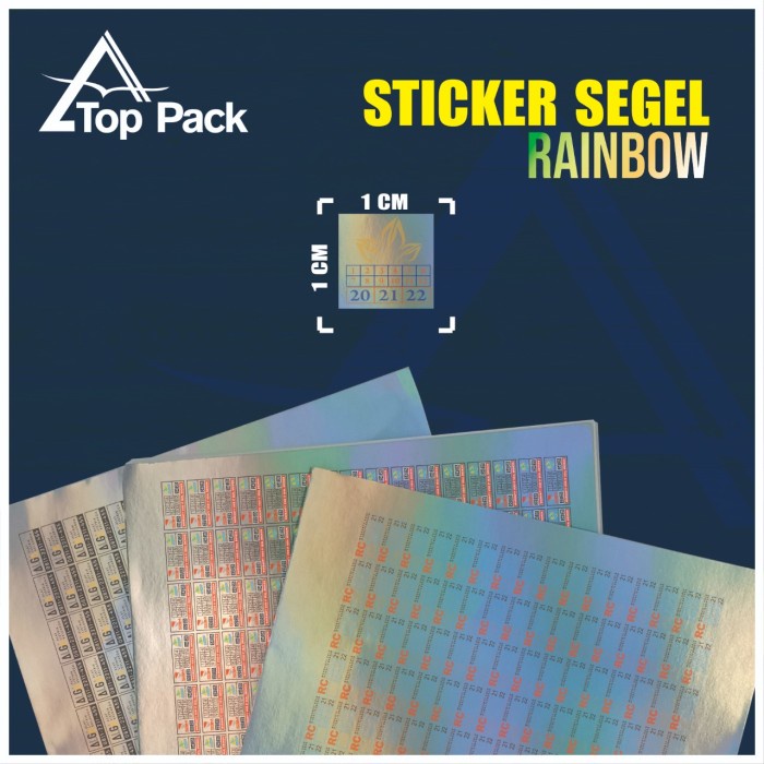 Jual Stiker Hologram Pecah Telur Cetak Custom | Shopee Indonesia