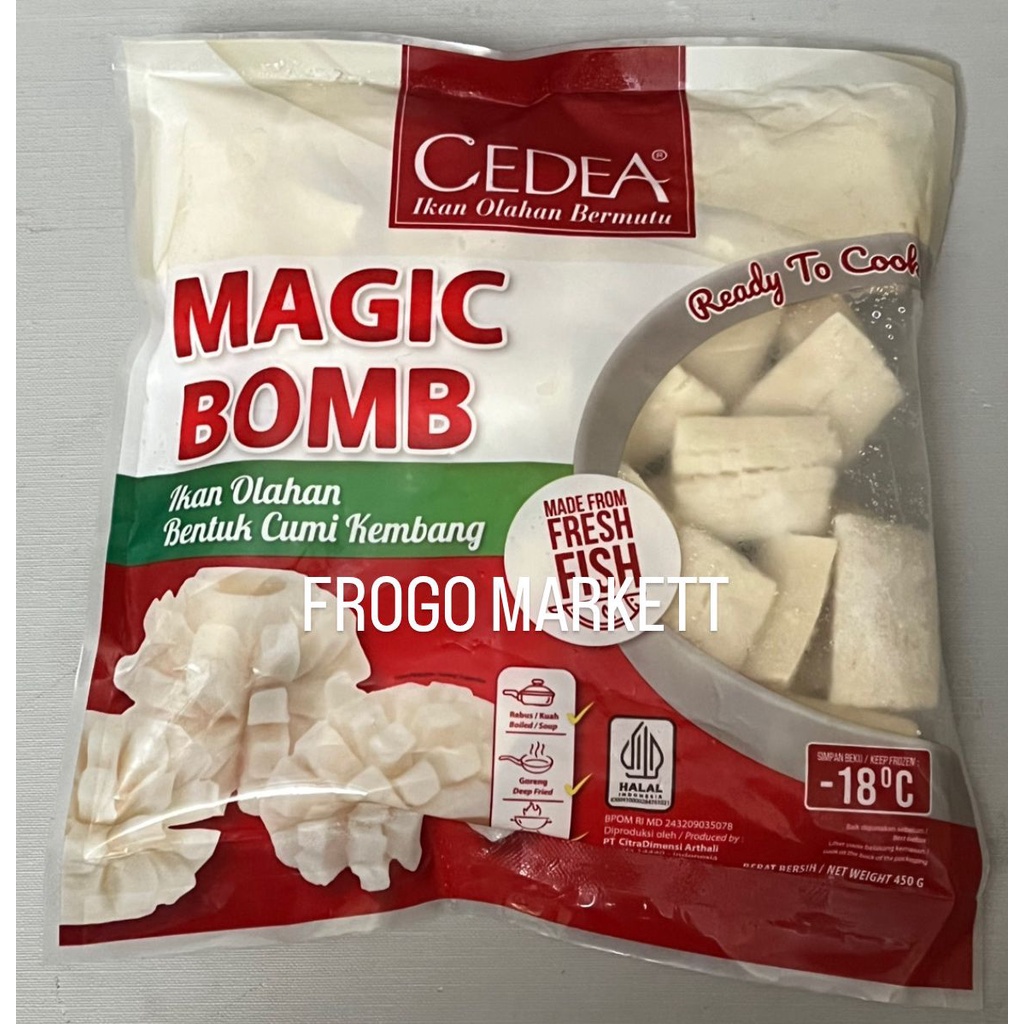Jual Magic Bomb Cedea Ikan Olahan Bentuk Cumi Kembang 450gr | Shopee ...