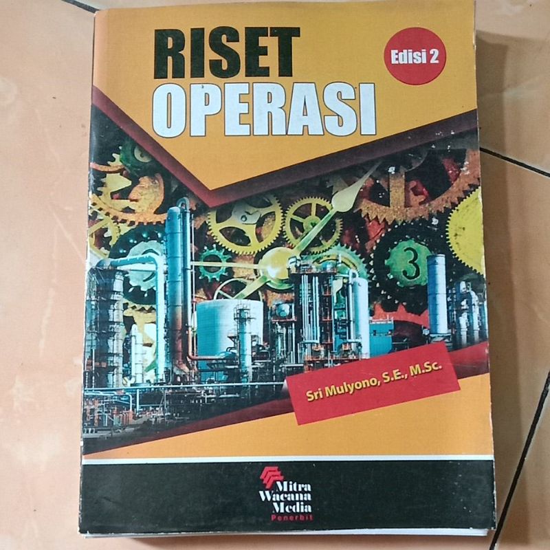 Jual RISET OPERASI EDISI 2 BY SRI MULYONO | Shopee Indonesia