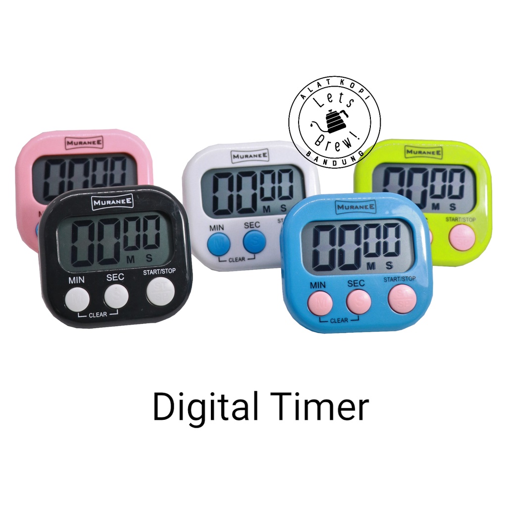 Jual Digital Timer dengan layar besar hitungan maju / Coffee Timer ...