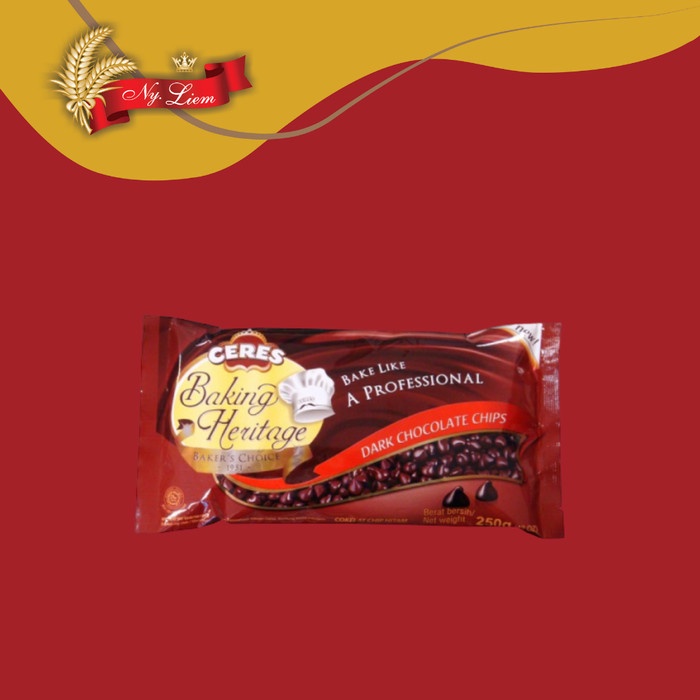 Jual CERES Dark Chocolate Chips 250 gram | Shopee Indonesia