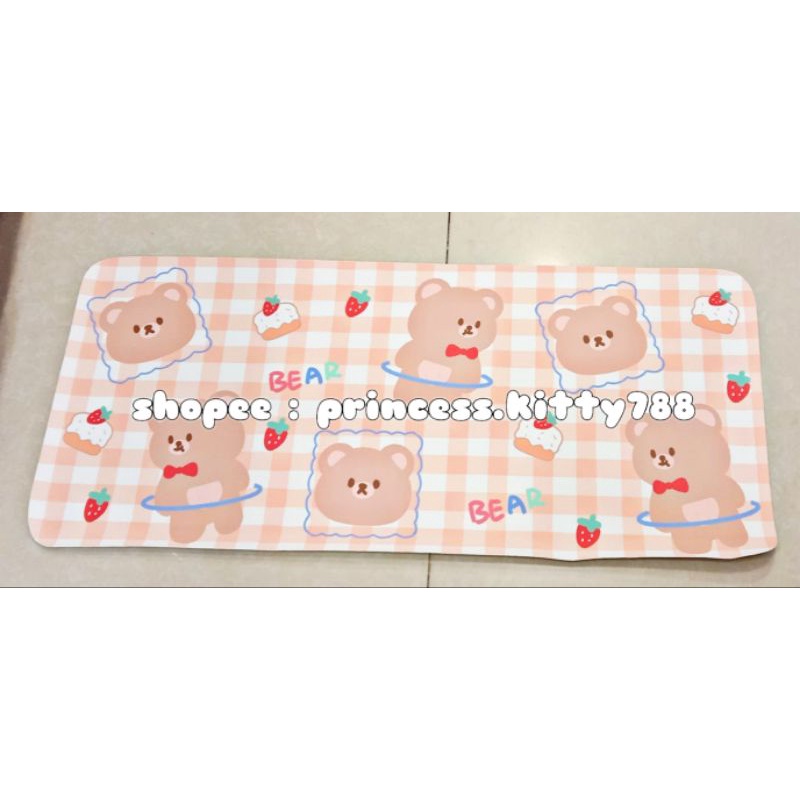 Jual ALAS KEYBOARD PANJANG MURAH BAHAN TIPIS ANTI SELIP (30X66) ALAS ...