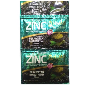 Jual SAMPO ZINC SACHET / 1 RENCENG ISI 12 / 10ML | Shopee Indonesia