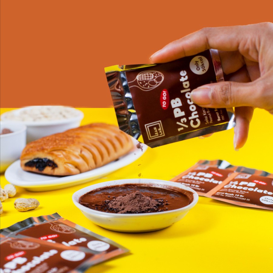 Jual Lean Lab 1/3 PB Selai Kacang Bubuk Sachet 13 gram (Peanut Butter ...