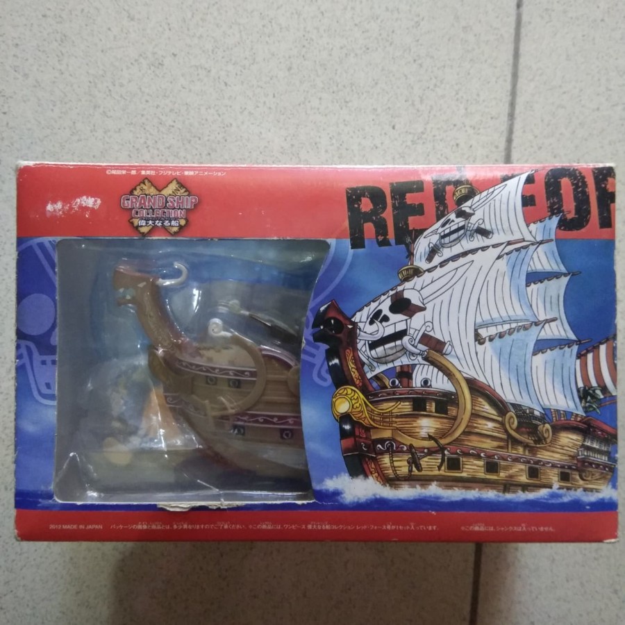 Jual One Piece Akagami Shank Pirate Ship / Perahu Bajak Laut Rambut ...