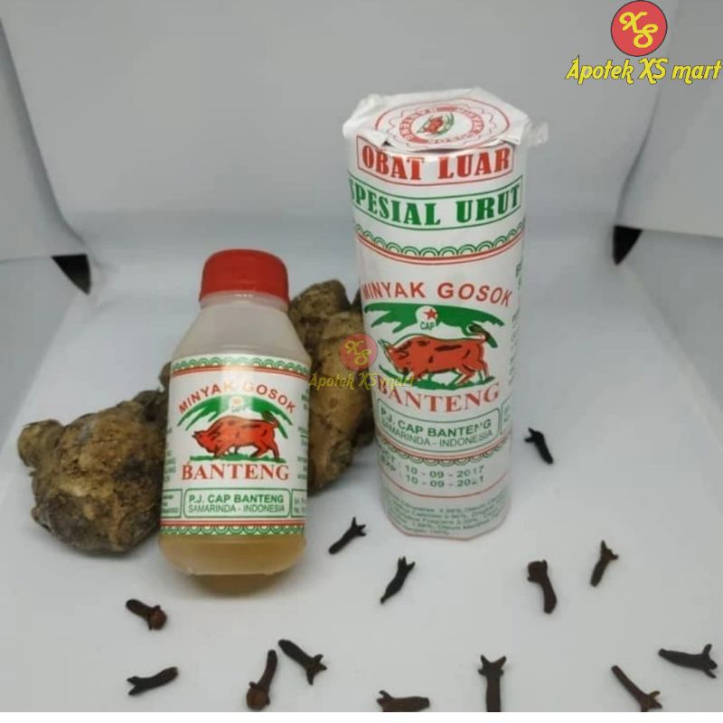 Jual MINYAK URUT GOSOK CAP BANTENG - KHAS SAMARINDA MINYAK GOSOK ...