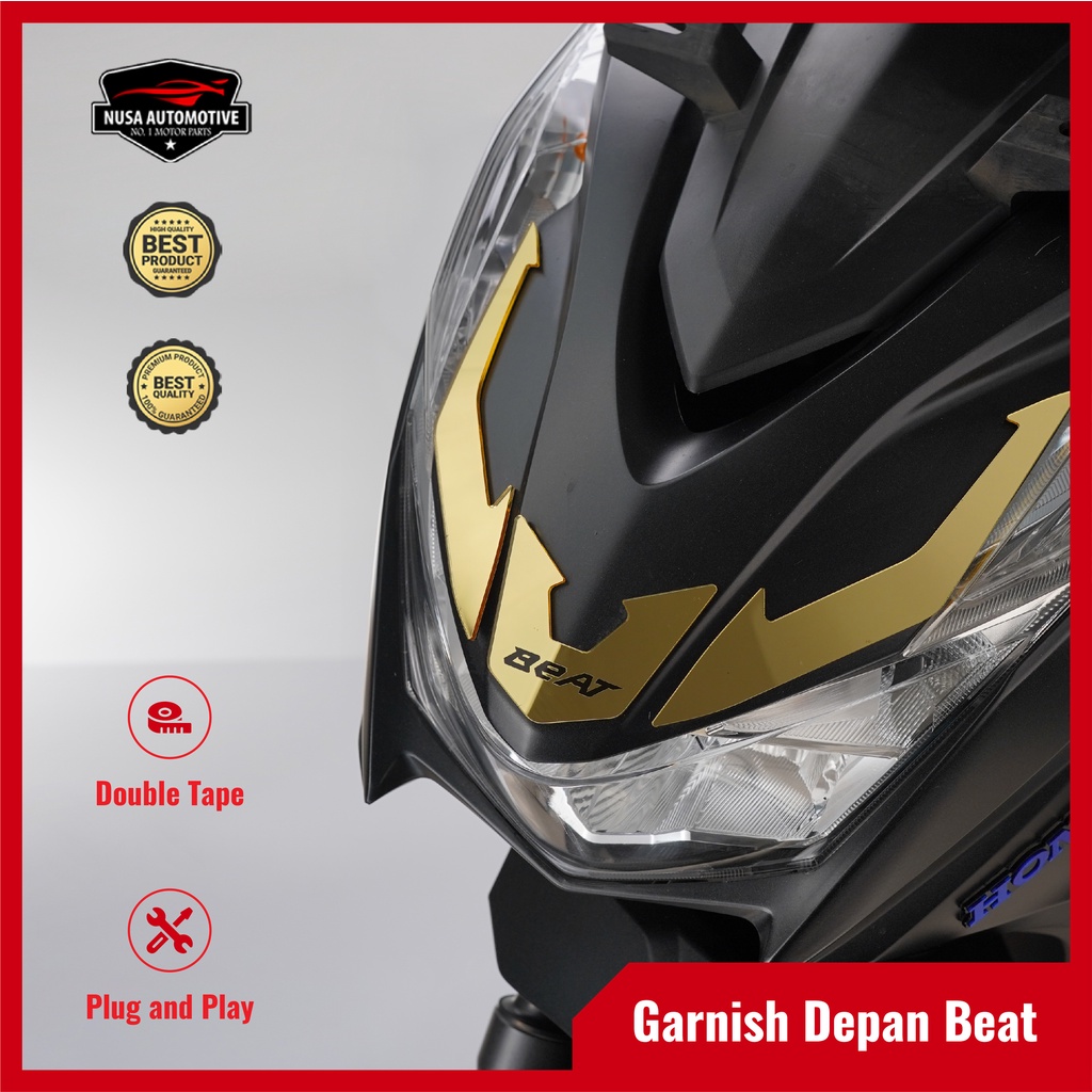 Jual GARNISH LAMPU DEPAN BEAT DELUXE NEW 2020 -BEAT DELUXE NEW 2022 ...