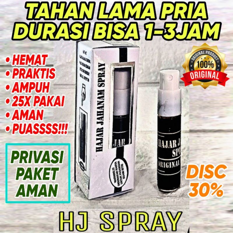 Jual HAJAR JAHANAM SPRAY ORIGINAL/OBAT KUAT OLES | Shopee Indonesia