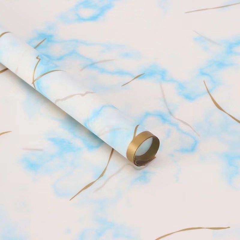 Jual CELLO MARBLE GOLD LINE / KERTAS BUKET MARBLE ( TAMBAH DUS ...