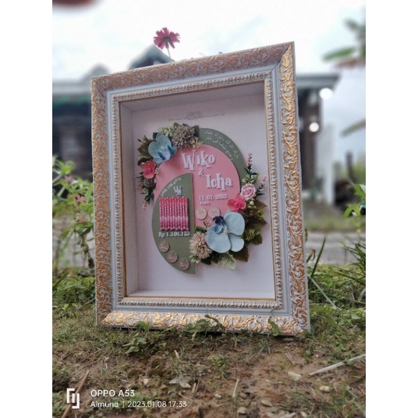 Jual MAHAR PERNIKAHAN!! DESAIN,WARNA,FRAME SESUAI REQUEST | Shopee ...