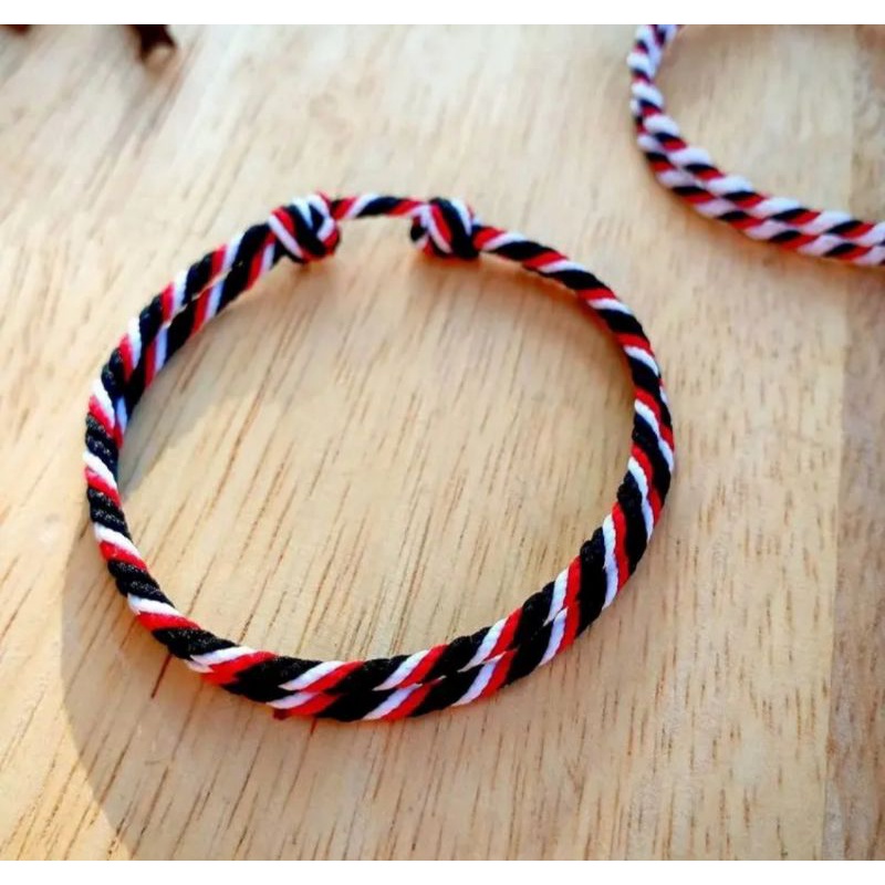 Jual Gelang Tridatu Khas Bali Original Tali Split Model Ulir Dua Layer ...