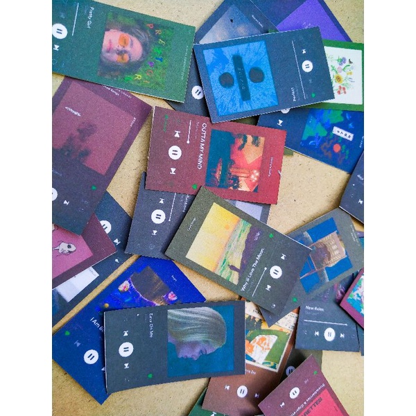 Jual Sticker Aesthetic Spotify / Sticker Aesthetic lagu / Sticker ...