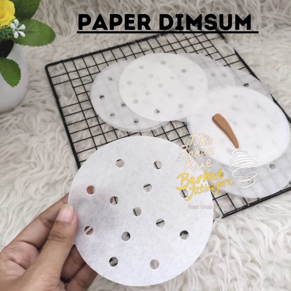 Jual ALAS KERTAS DIMSUM 3,5 inch / PAPER DIMSUM / PACK | Shopee Indonesia