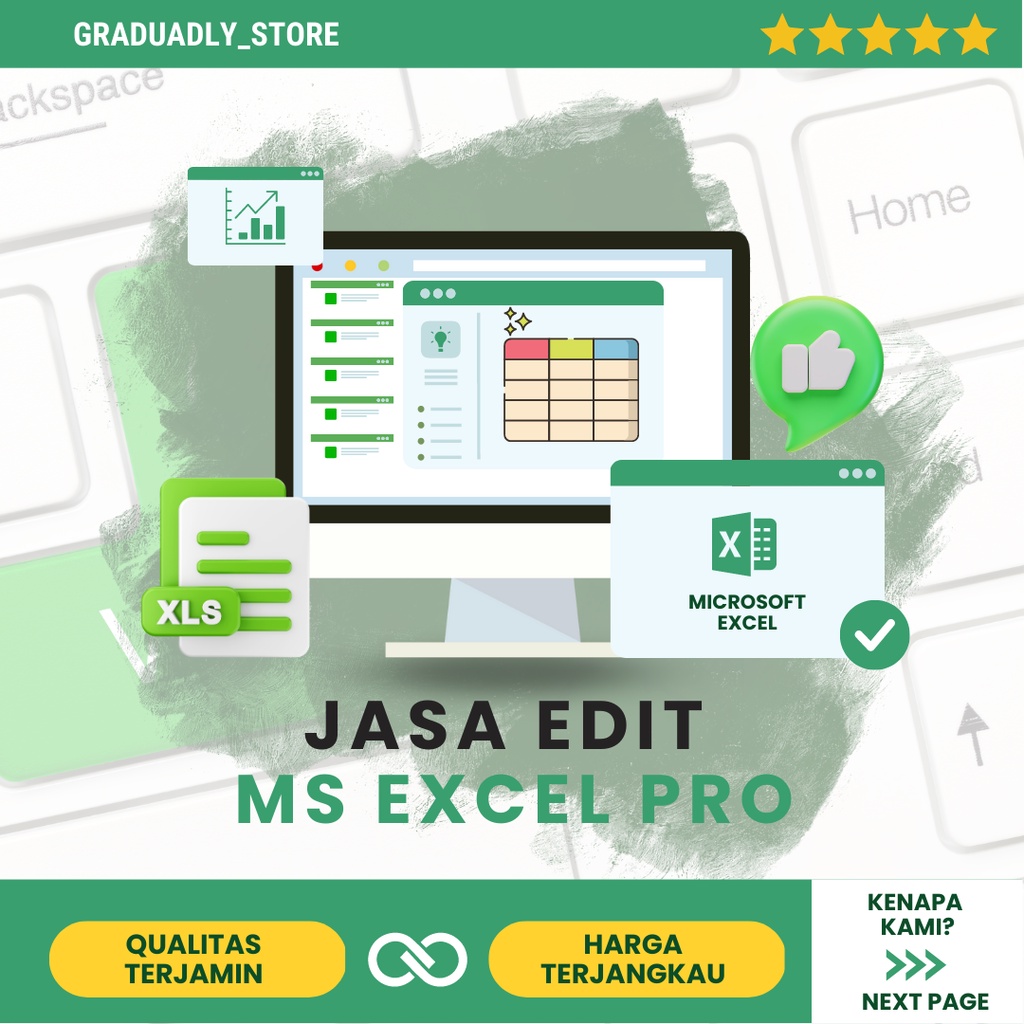 Jual Jasa editing dan olah data Microsoft Excel | Shopee Indonesia