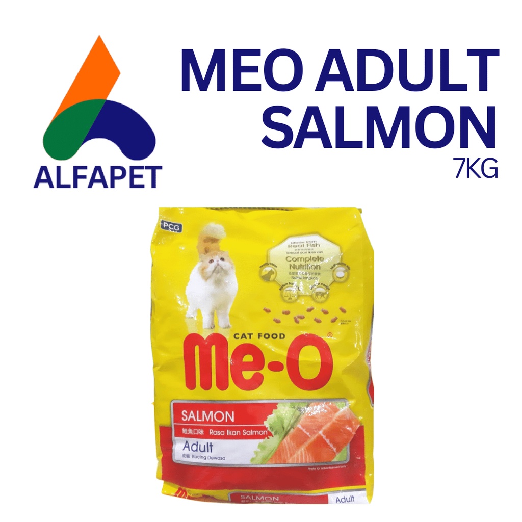 Jual Meo salmon 7kg makanan kucing me-o | Shopee Indonesia