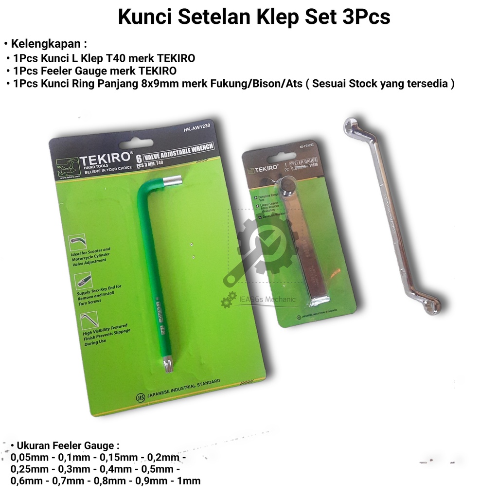 Jual Kunci Setelan Klep set 3Pcs / Kunci Klep motor | Shopee Indonesia Jual Kunci Setelan Klep set 3Pcs / Kunci Klep motor | Shopee Indonesia