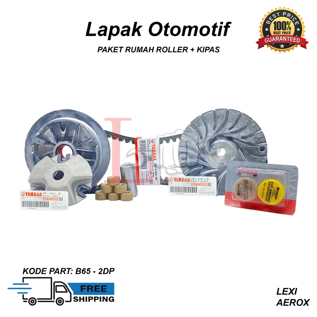 Jual PAKET RUMAH ROLLER SET VANBELT AEROX, LEXI & KIPAS ROLLER AEROX ... Jual PAKET RUMAH ROLLER SET VANBELT AEROX, LEXI & KIPAS ROLLER AEROX ...