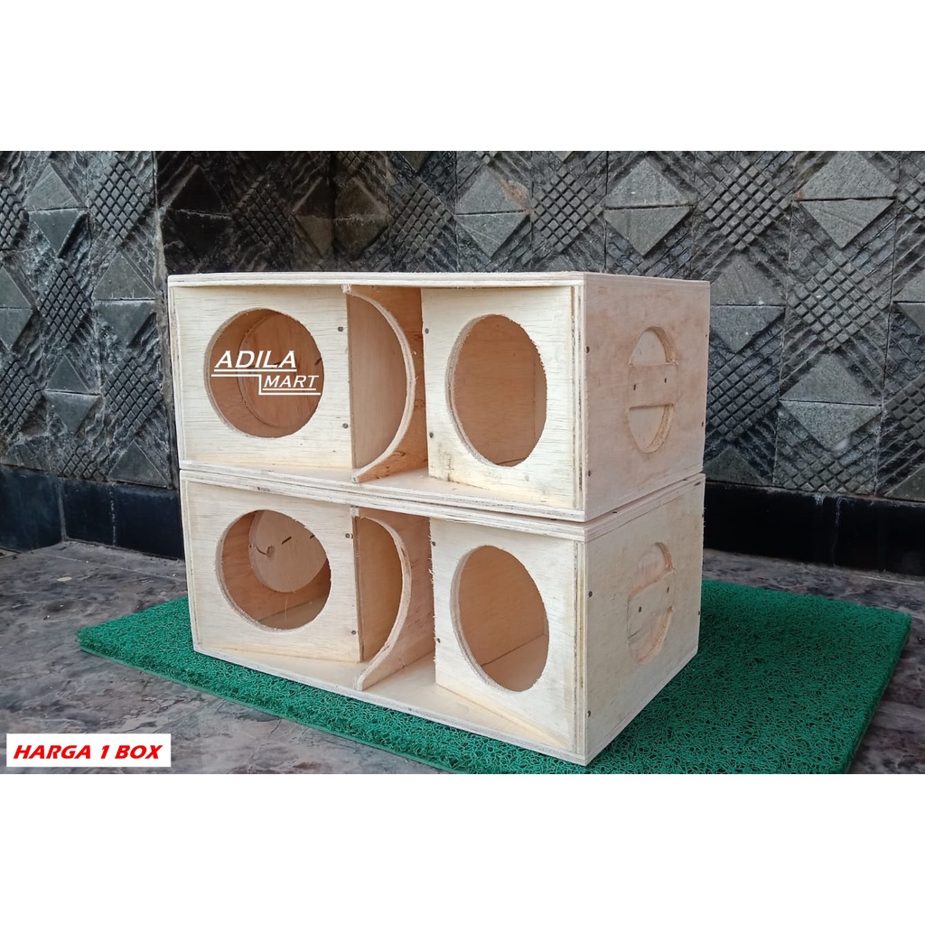 Jual Box Speaker Subwoofer 4 inch Dobel Model V | Shopee Indonesia