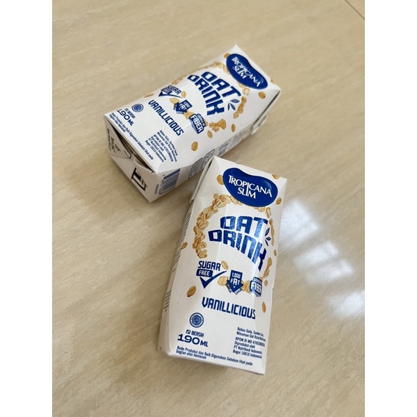 Jual TROPICANA SLIM OAT DRINK | MINUMAN OAT BEBAS GULA 190 ML | Shopee Indonesia