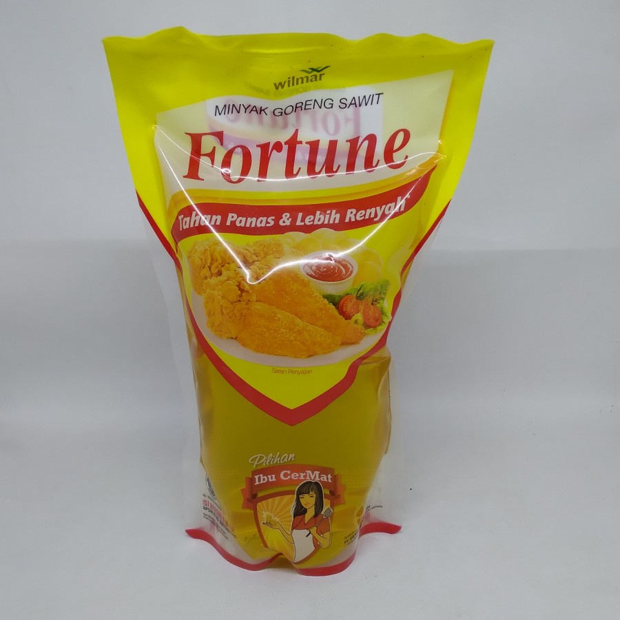 Jual fortune Minyak goreng refill pouch 1 liter | Shopee Indonesia