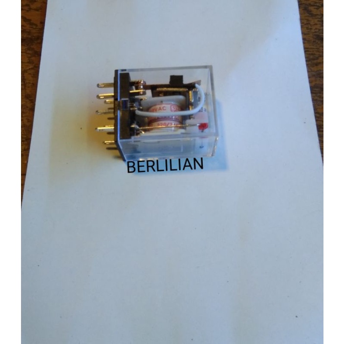 Jual Relay AC 220V tipe MY2N 8pin merek ZN jual per/10pcs | Shopee ...