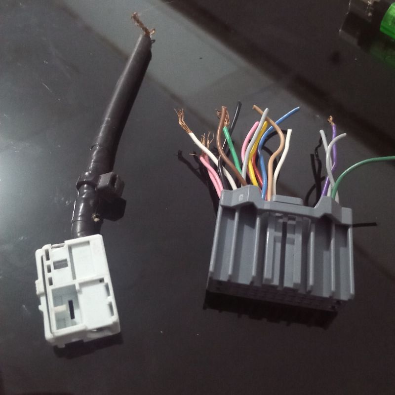 Jual Soket head unit honda new brio mobilio original male | Shopee ...